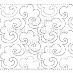 Machine Quilting - Long Arm Quilting - Custom Quilting on my Nolting 24 ...